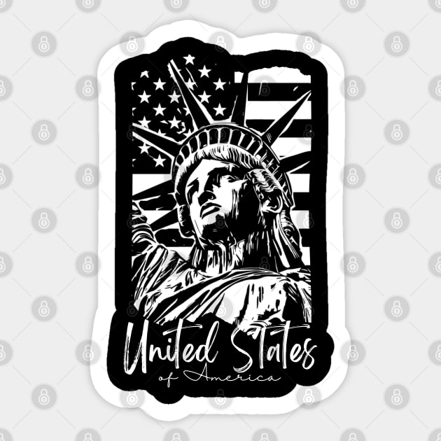 United states of america - United States Of America - Sticker | TeePublic