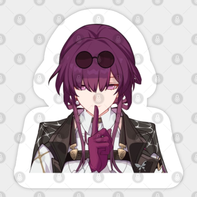 Kafka Honkai Star Rail - Honkai Star Rail - Sticker | TeePublic