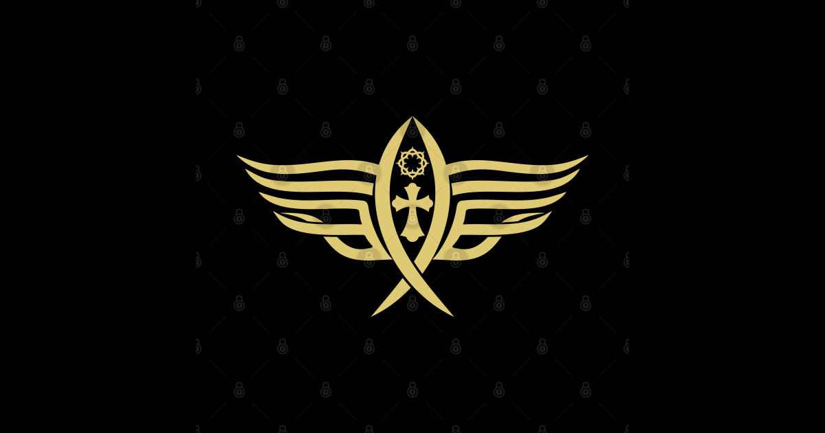 Fish is a sign of Jesus and the first Christians. Tattoo style ...