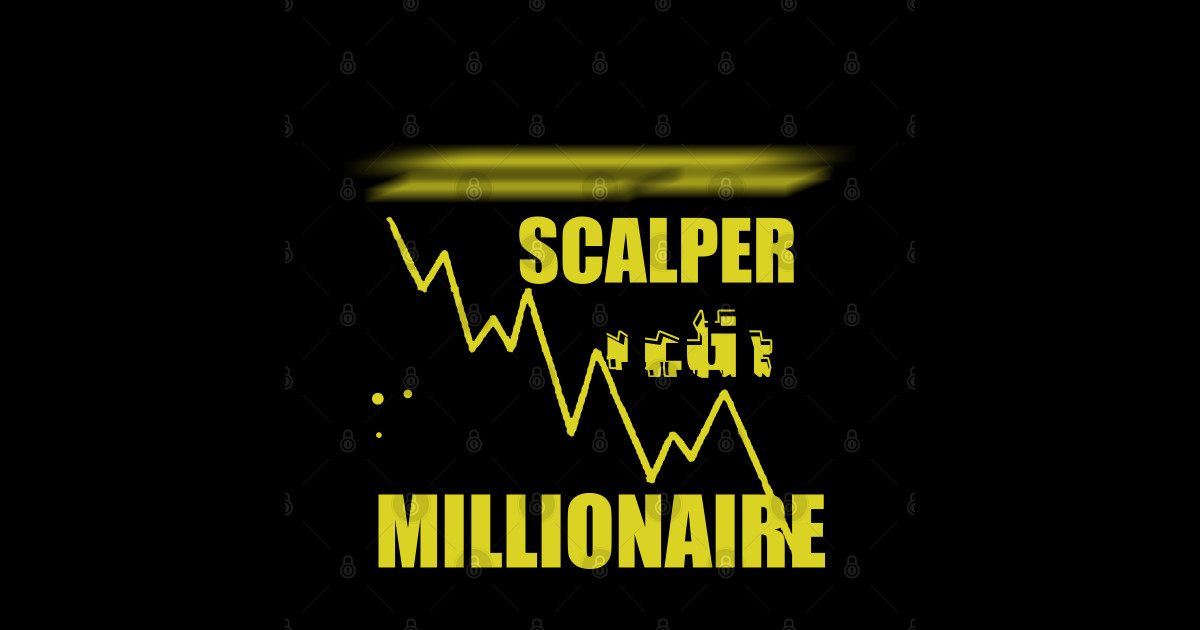 Scalper Millionaire - Forex - Sticker | TeePublic