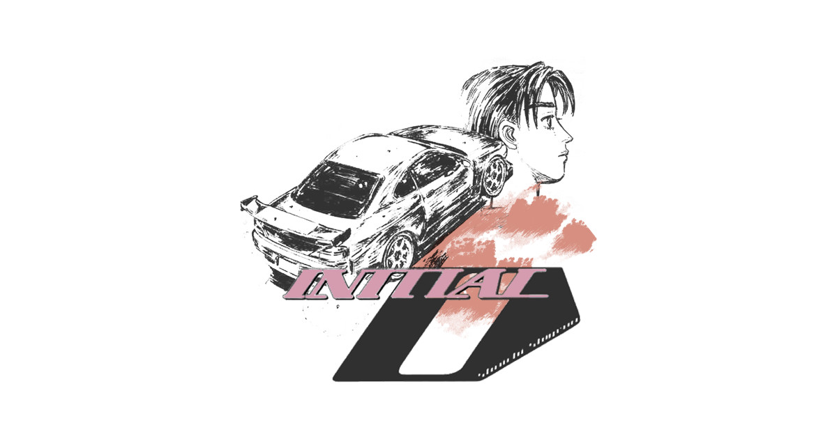 Initial D ''LAST RIDE'' V2 - Initial D - T-Shirt | TeePublic
