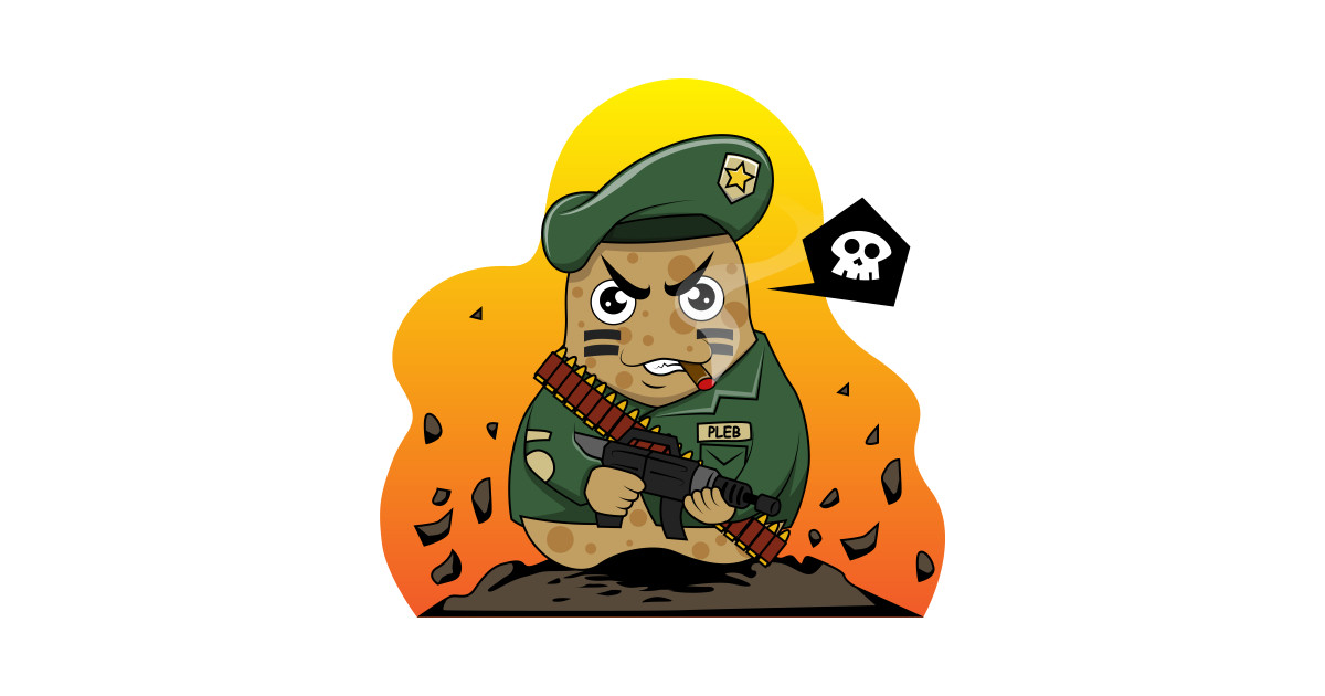 Potato Army - Potato - T-Shirt | TeePublic
