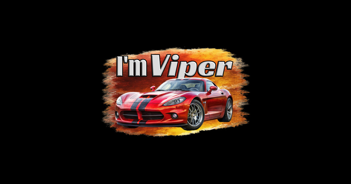 Dodge SRT Viper GTS - Dodge Viper - Posters and Art Prints | TeePublic