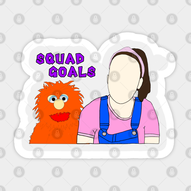 Squad goals - Ms Rachel - Sticker | TeePublic