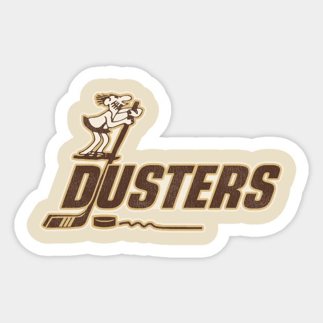 Defunct Broome Dusters Hockey Team - Hockey - Sticker | TeePublic