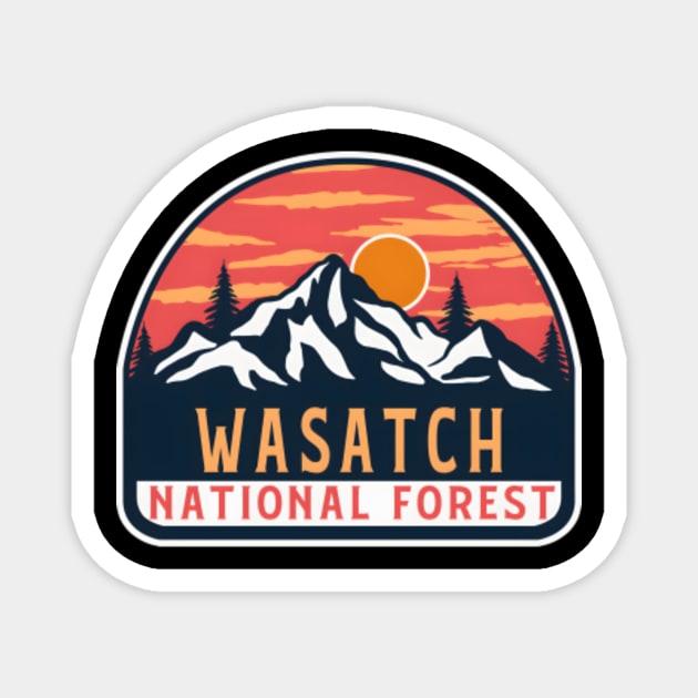 Wasatch National Forest - Wasatch - Magnet | TeePublic