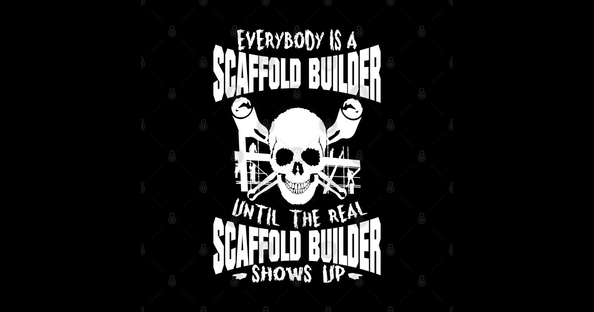 Real Scaffold Builder - Scaffold Mob Merch - Sticker | TeePublic