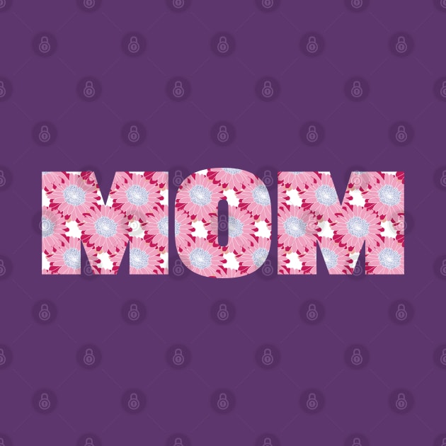 Mother of the Bride Mom Floral Art Typography for Bachelorette ...