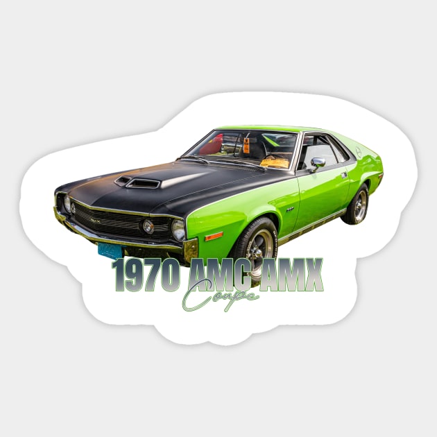 1970 AMC AMX Coupe - 1970 Amc Amx Coupe - Sticker | TeePublic