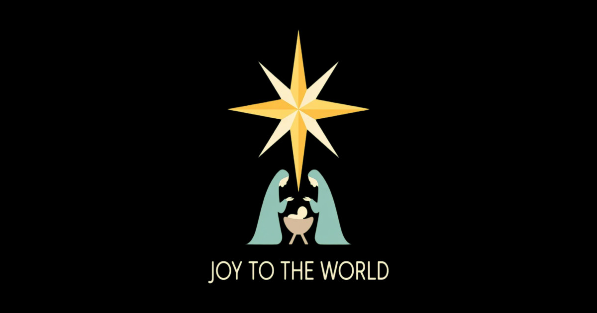 Radiant Star Bethlehem Spreading Joy To The World Christmas Nativity ...