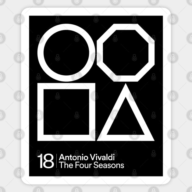 The Four Seasons - Vivaldi - Sticker | TeePublic
