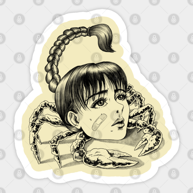 Scorpion Lady - Manga - Sticker | TeePublic