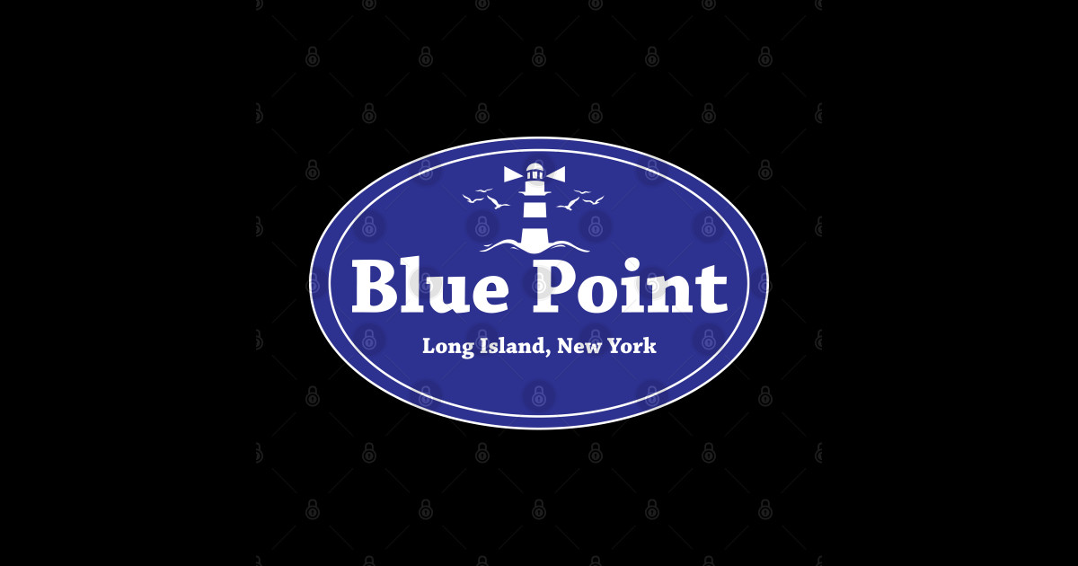 Blue Point, Long Island - Blue Point - Sticker | TeePublic