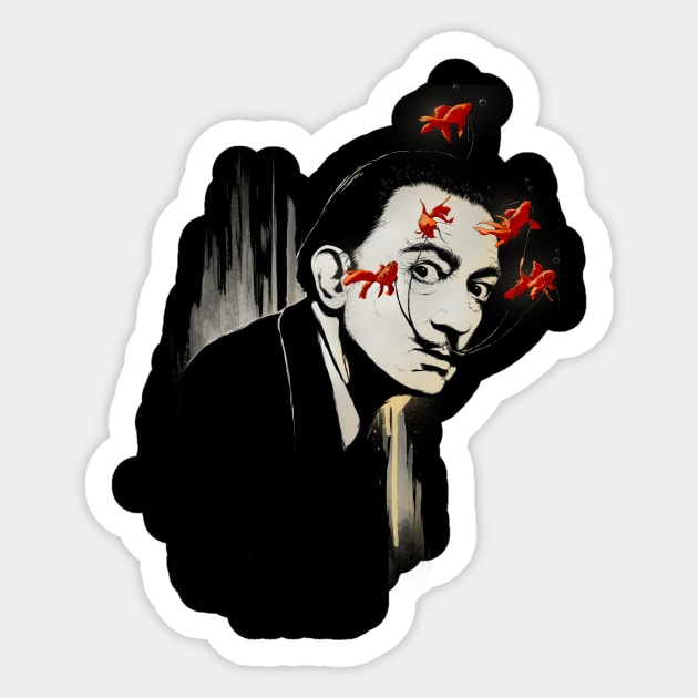 Lift That Mustache - Illustrative - Sticker | TeePublic