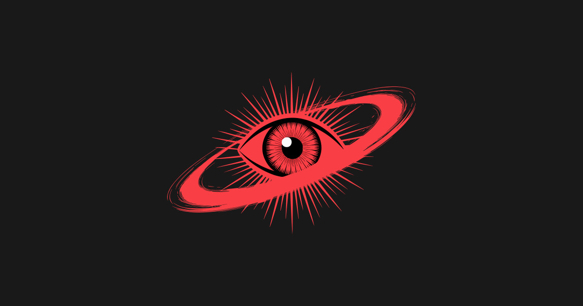 Red Eye Art - Futuristic Psychic Design for Sci-Fi Fans - Red Eye ...