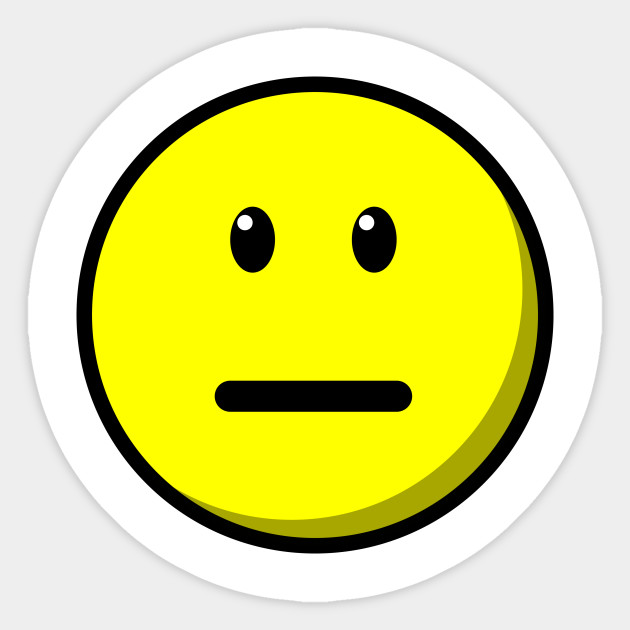 Meh! - Meh - Sticker | TeePublic