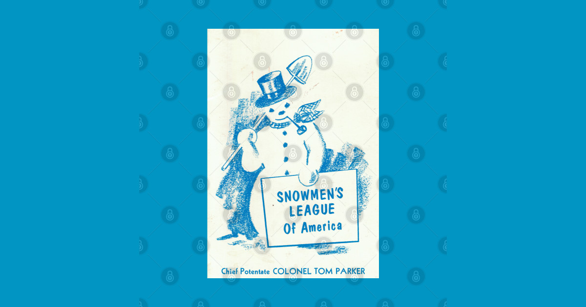 Snowmen League of America - Elvis Presley - Crewneck Sweatshirt | TeePublic