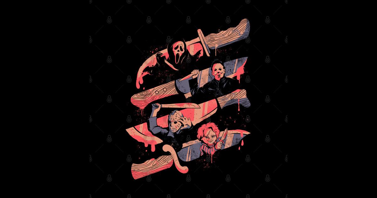 Knife Killers - Classic Scary Terror Halloween Gift - Halloween ...