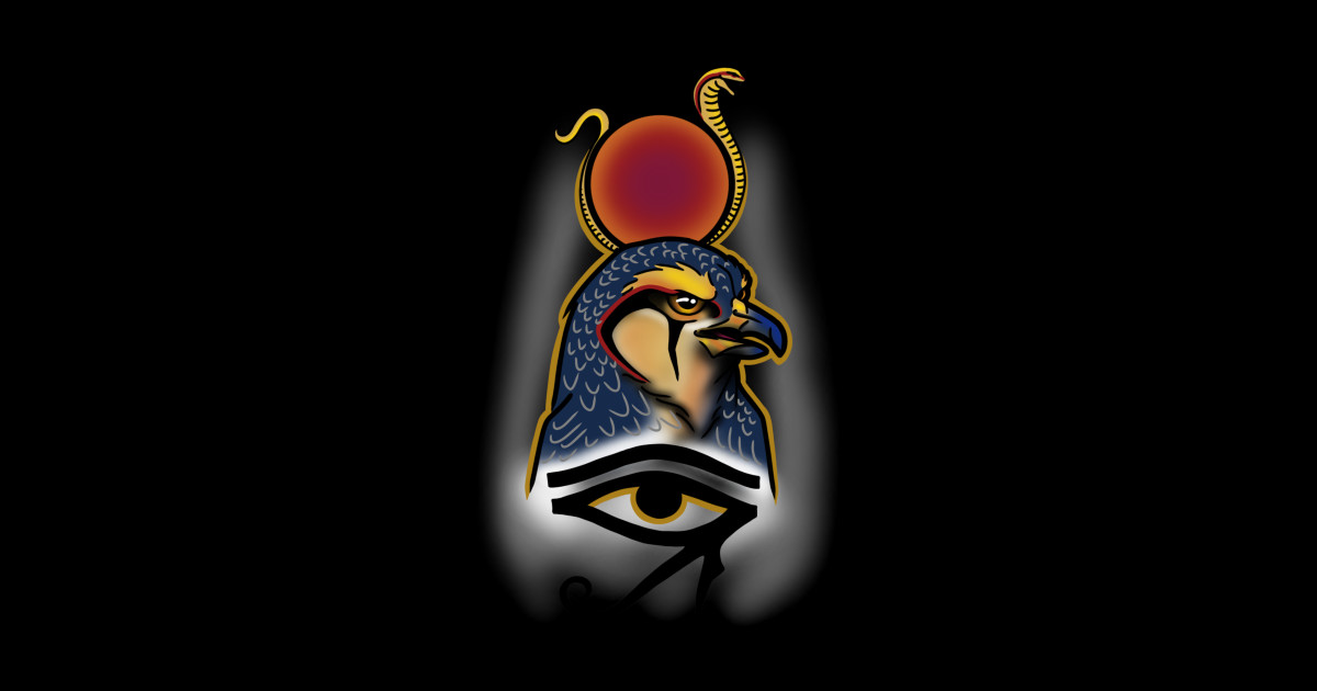 Ra Egyptian God tattoo design - Ra - Sticker | TeePublic