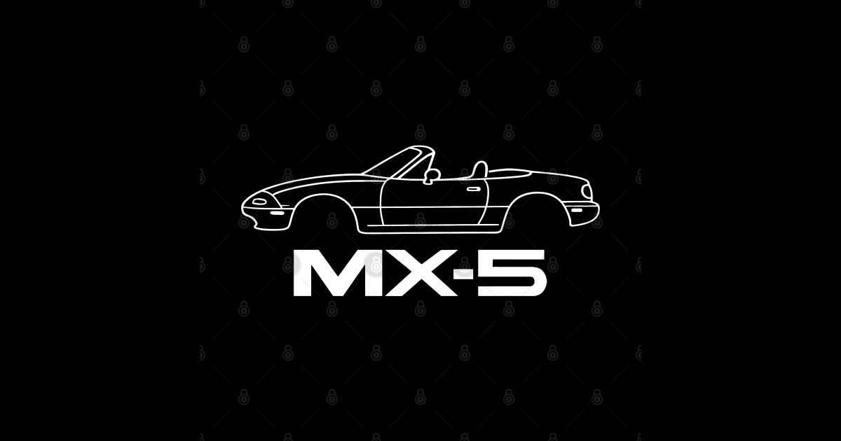 Miata MX-5 - Miata Mx5 - Sticker | TeePublic