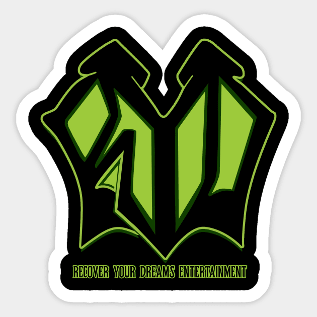 Black&Green OG Logo - Musician - Sticker | TeePublic