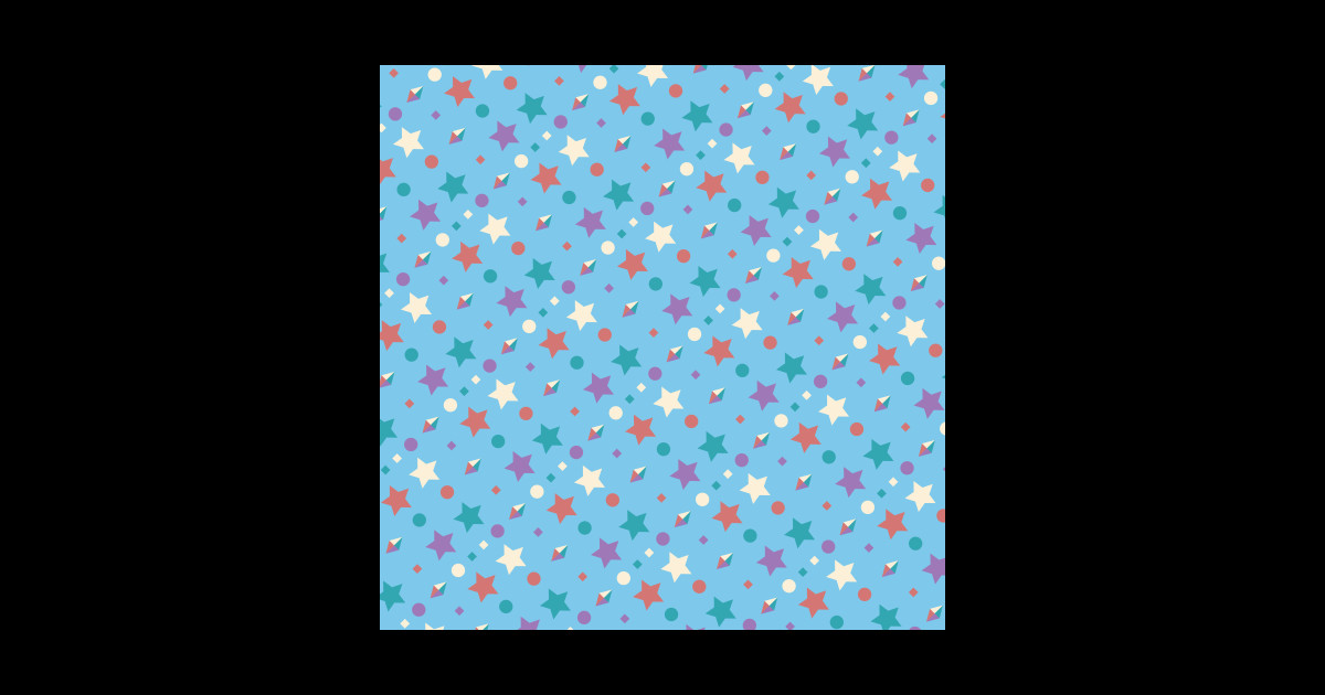 Geometric Star Pattern - Stars - Sticker | TeePublic
