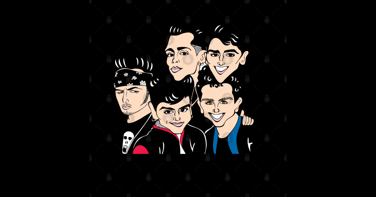 NKOTB FAN ART!! - New Kids On The Block Nkotb - Sticker | TeePublic