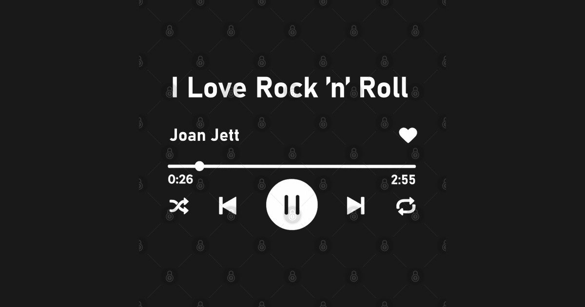 Joan Jett and The Blackhearts - I Love Rock And Roll - Retro Vintag - I ...