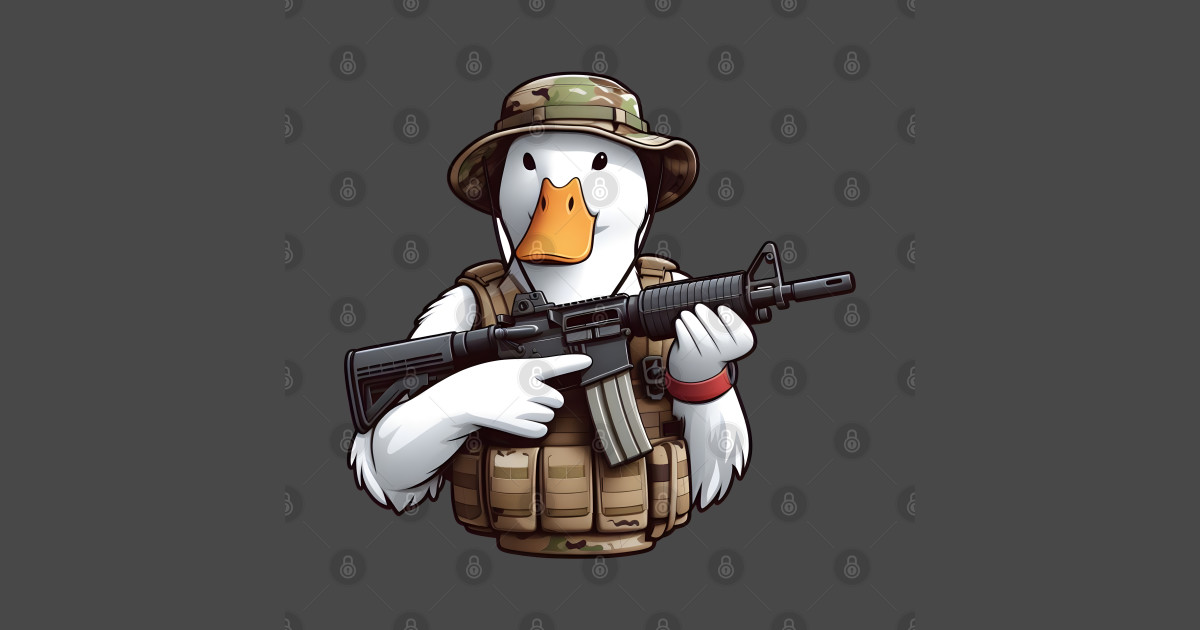 Tactical Duck - Tactical Duck - T-Shirt | TeePublic