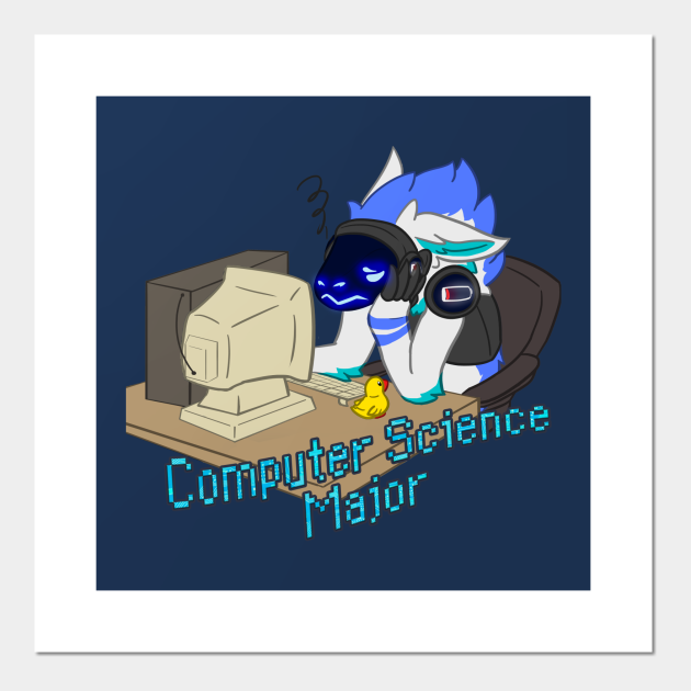 Computer Science Protogen - Computer Science Major - Posters and Art ...