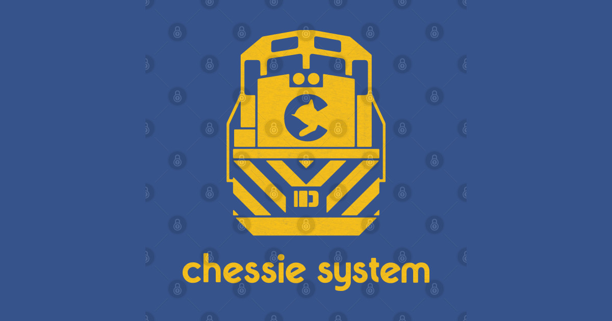 Chessie System Railroad Train Engine - Chessie System Railroad ...