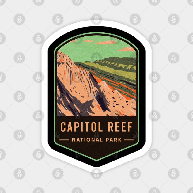 Capitol Reef National Park - Capitol Reef National Park - Magnet ...