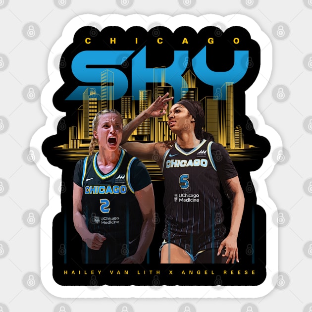 Hailey Van Lith x Angel Reese - Hailey Van Lith X Angel Reese - Sticker ...
