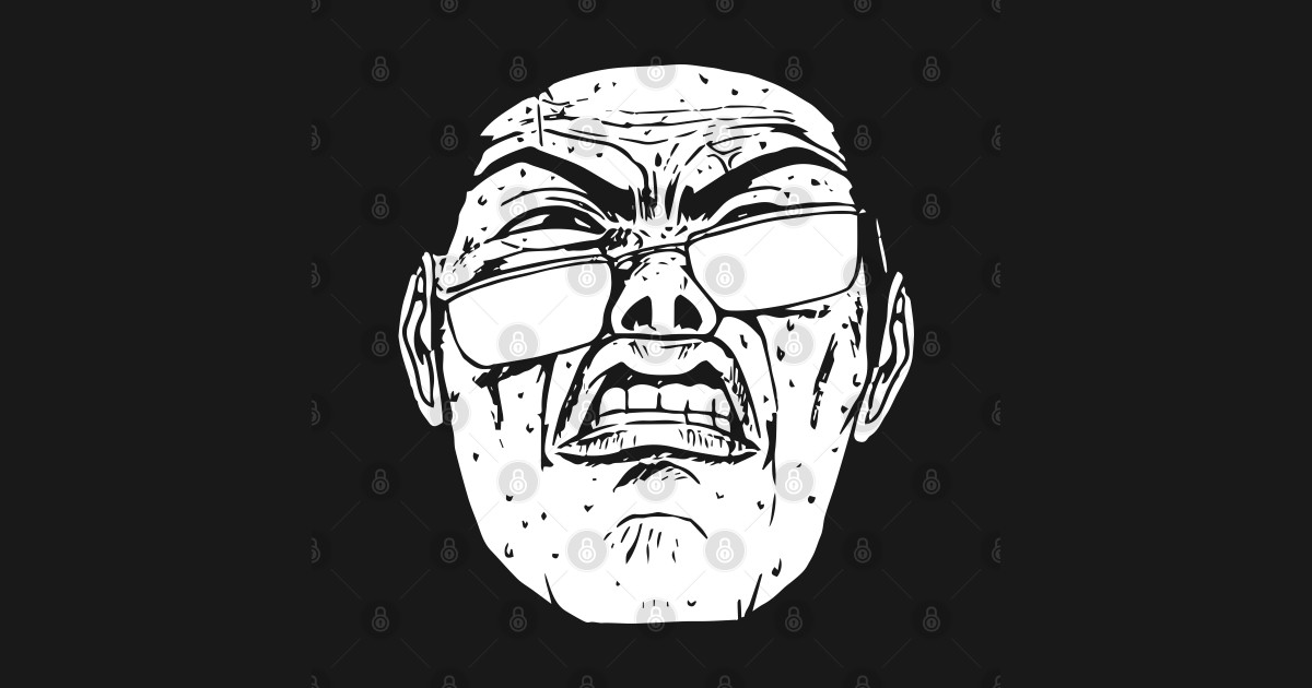 GTO Faces collection - 3 - Vice Principal Hiroshi Uchiyamada - Angry ...