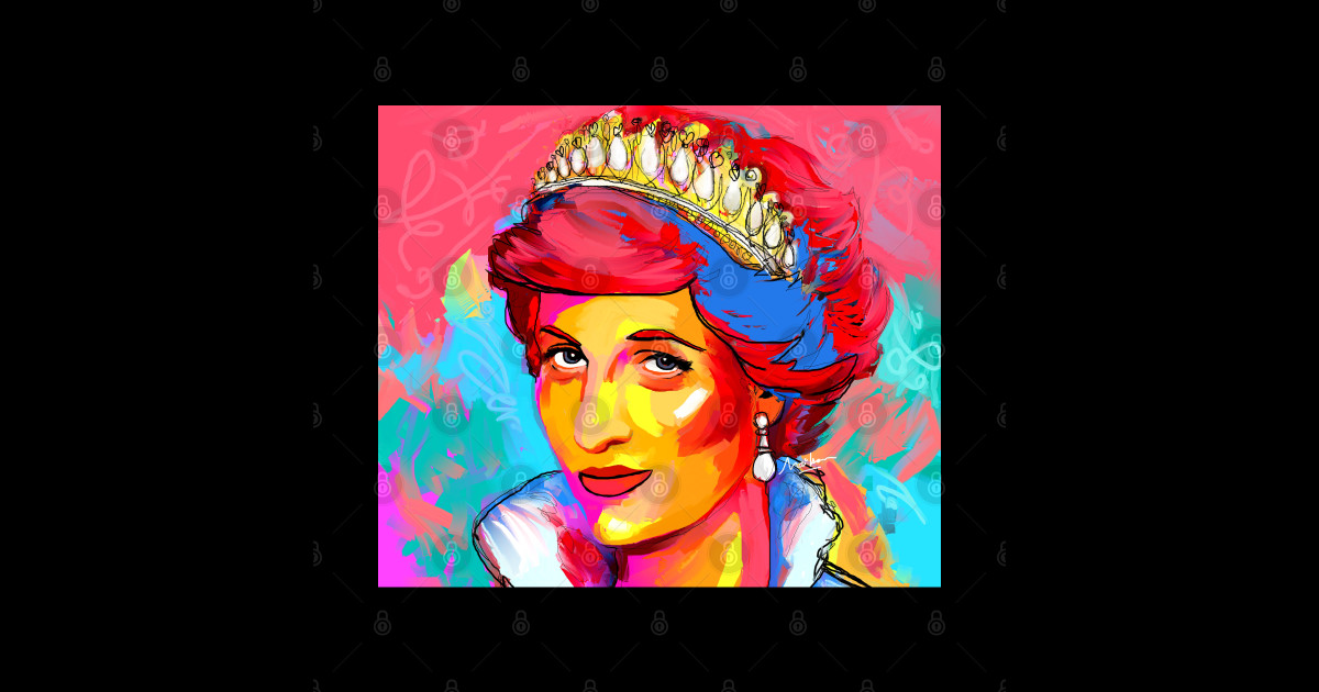 Princess Diana - Princess Diana - Sticker | TeePublic