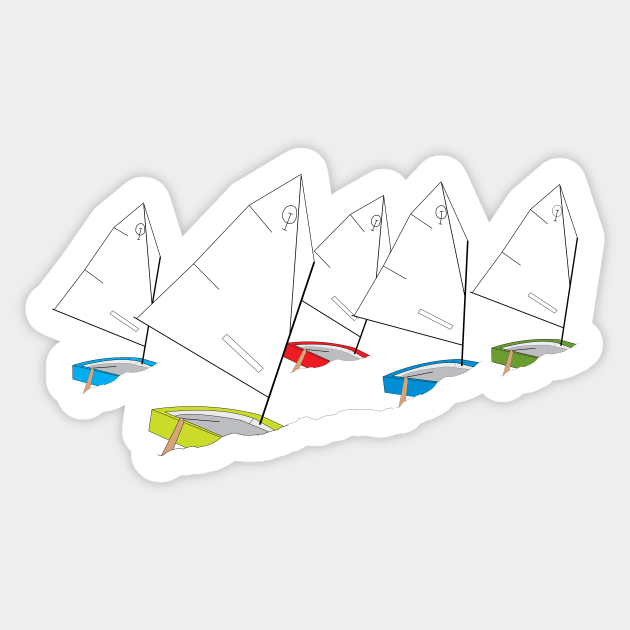 Optimist Sailing Dinghy Sailboats Racing - Optimist Dinghy Optimist ...