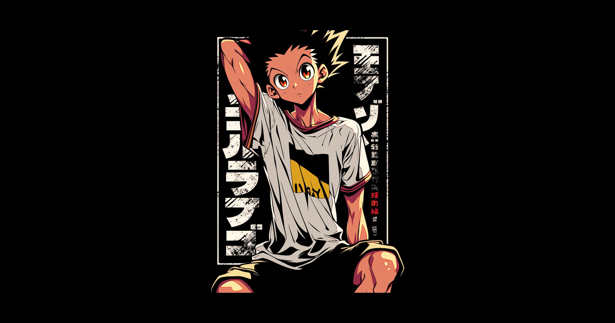 Gon Freecss – Hunter x Hunter - Gon Freecss - Sticker | TeePublic