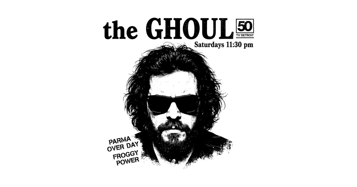 The Ghoul - Horror Host Detroit 50 - Ghost Host - T-Shirt | TeePublic