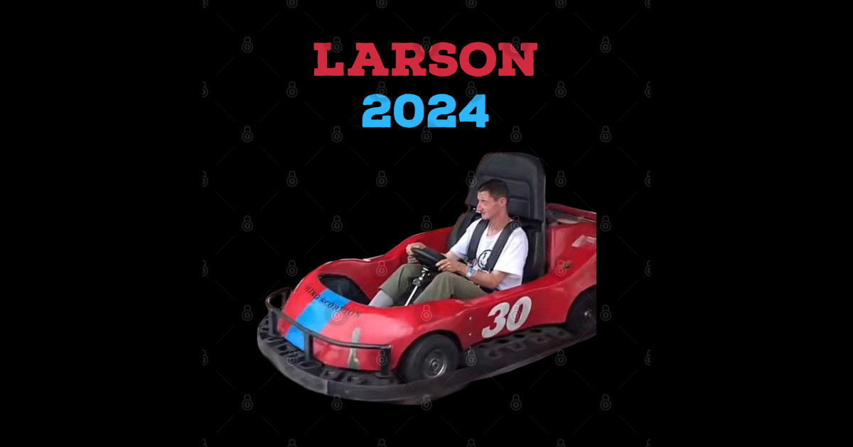 President Larson - Tiktok - Sticker | TeePublic