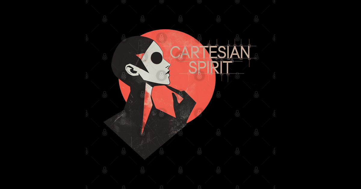 Cartesian Spirit - Cartesian Spirit Architect Serious - Sticker | TeePublic