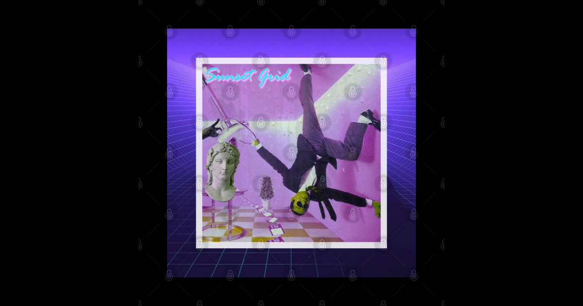 Spaz - Vaporwave - Sticker | TeePublic