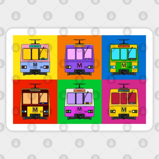 Metro Pop Art - Metro - Sticker | TeePublic