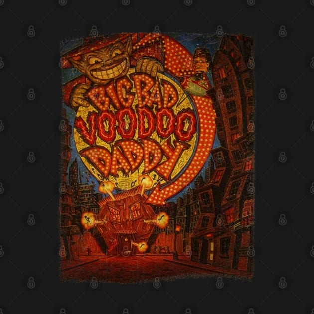 80s Classic Big Bad Voodoo Daddy - Big Voodoo - T-Shirt | TeePublic