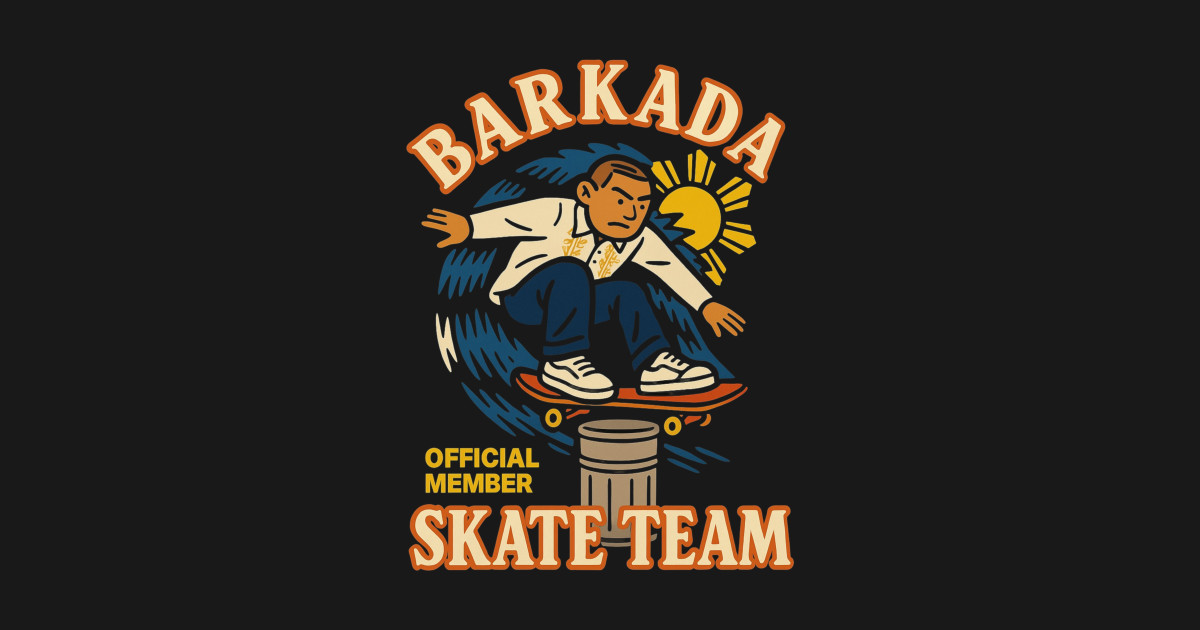 Barkada Skate Team - Skateboarding - T-Shirt | TeePublic