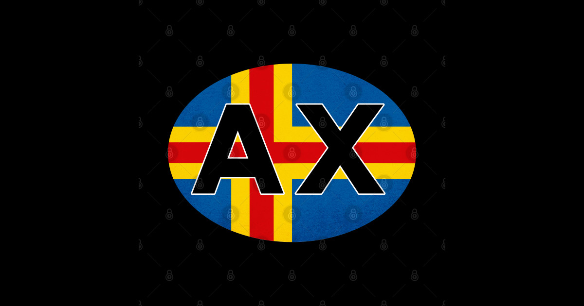 Ax Åland - Aland - Sticker | TeePublic