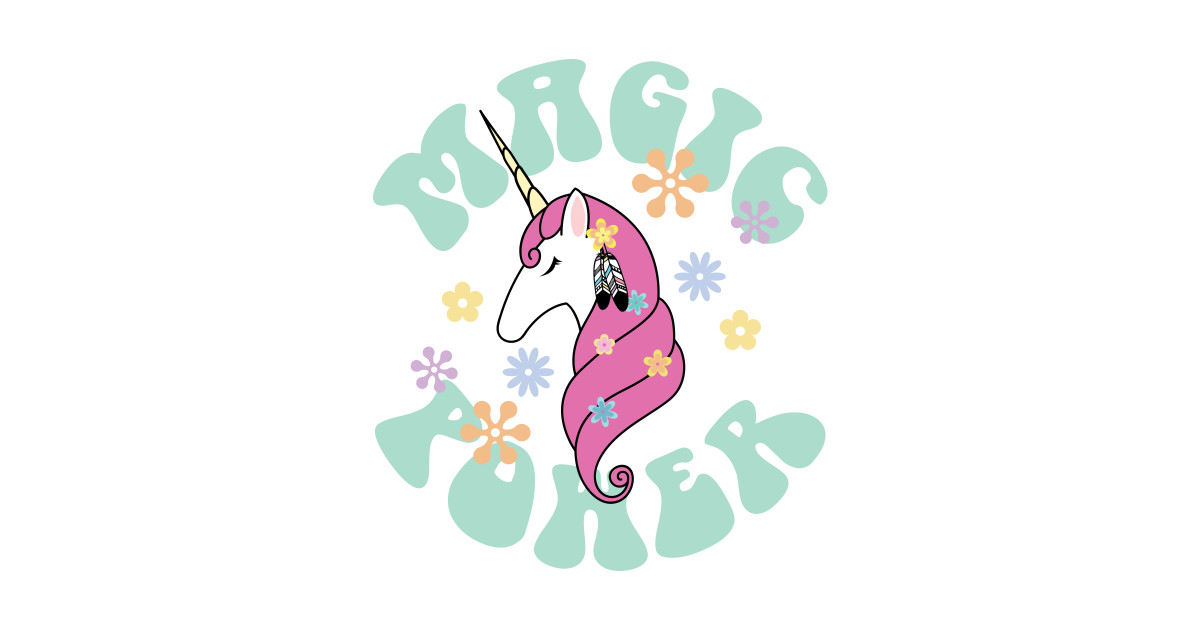 Hippie unicorn - Unicorn - T-Shirt | TeePublic