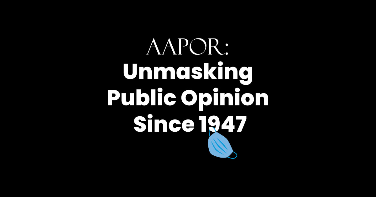 AAPOR 2022 Conference Logo - White - Aapor - Sticker | TeePublic