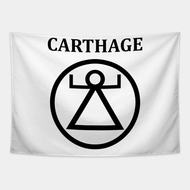 Ancient Carthage Tanit Symbol - Ancient Carthage - Tapestry | TeePublic