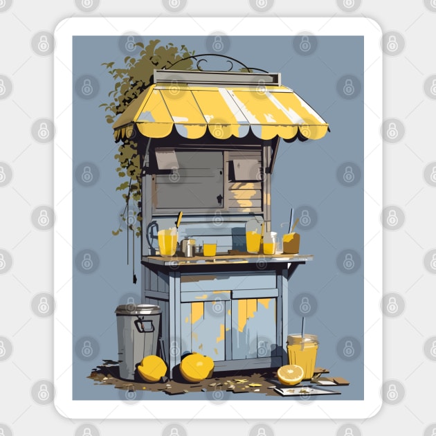 Italian lemonade stand - Traveling - Sticker | TeePublic