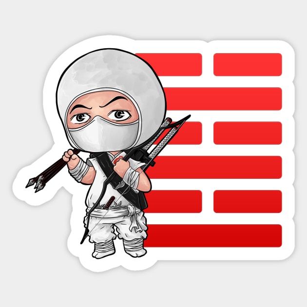 Storm Shadow of the Arashikage Clan - Storm Shadow - Sticker | TeePublic